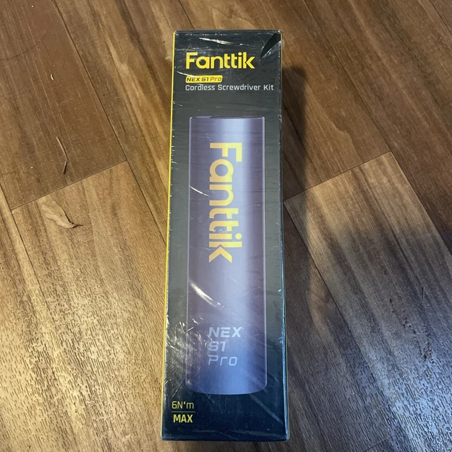FANTTIK NEX S1 Pro Cordless Rechargeable Screwdriver Kit with 16 Shank ...