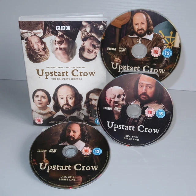 UPSTART CROW DVD Series 1-3 David Mitchell William Shakespeare £14.99 ...