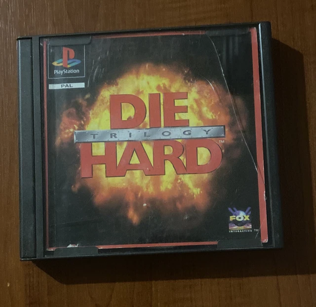 VINTAGE 1996 DIE HARD TRILOGY Sony PlayStation 1 (No Front Cover) PS1 ...
