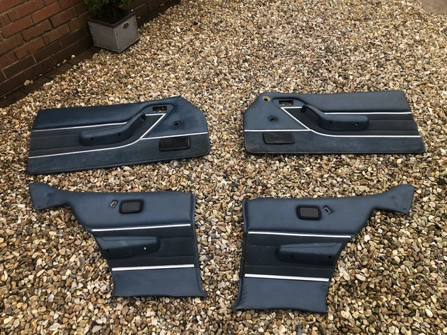 FORD CAPRI MK2 Mk3 Door cards Interior Panels Blue Ghia £100.00 ...