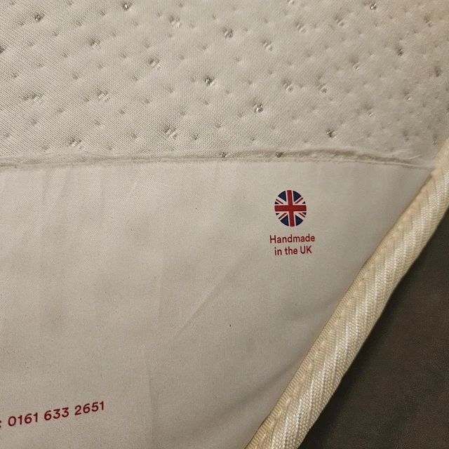 GREY BED FRAME, Headboad & Double Mattress £1.16 - PicClick UK