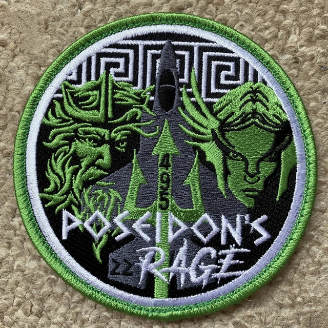 USAF RAF LAKENHEATH 495th FS F-35 Lightning Poseidon's Rage 2022 Patch ...