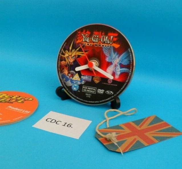 DVD CLOCK YU-GI-OH (The Movie) Childrens TV Cartoon Character Great ...