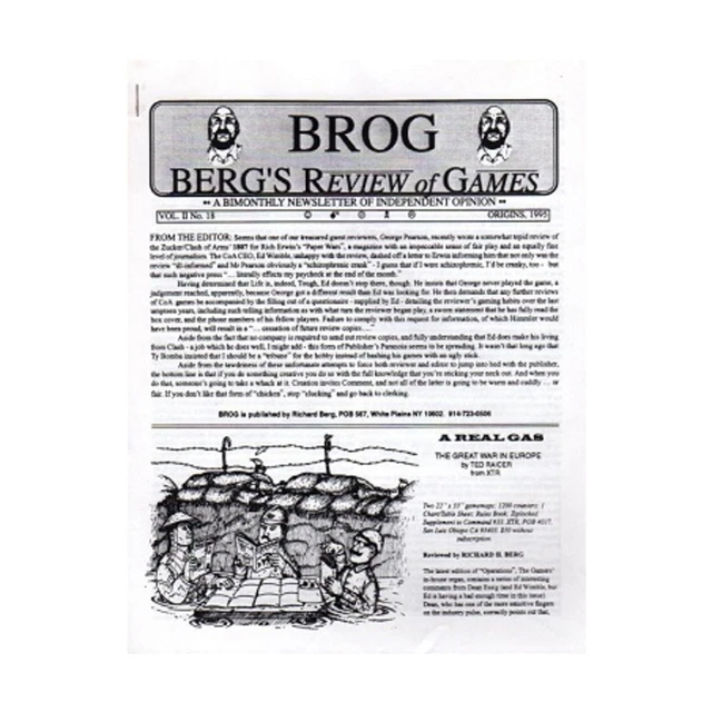 RICHARD BE BROG Vol. 2, #18 "Borodino 41, Stonewall in the Valley, Cris ...