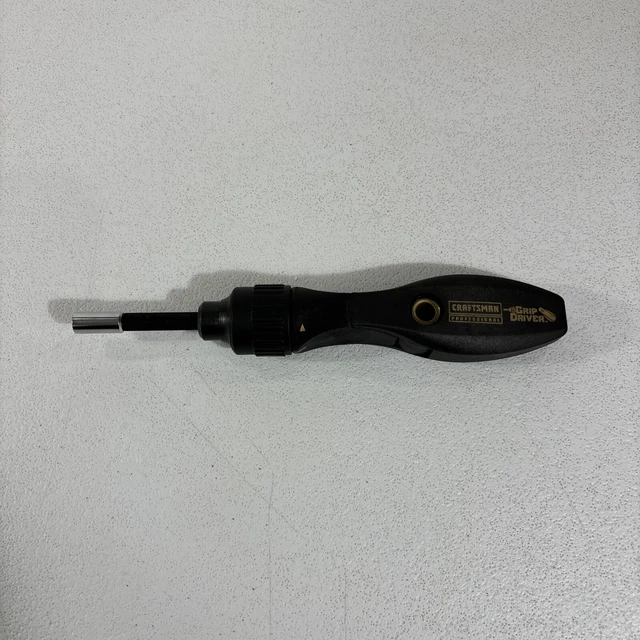 CRAFTSMAN PROFESSIONAL GRIP Driver 47450 WF Ratcheting Screwdriver $19. ...