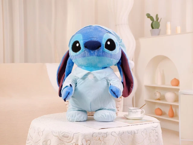 DISNEY STITCH PLUSH Pyjamas Teddy Lilo Cuddly Toy 25CM Gift £18.98 ...