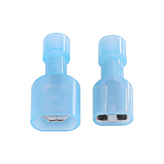 AUTO CONNECTEURS DE Pelle Isolés 100pcs Bleu 16-14AWG Borne De Fil électrique EUR 9,72 - PicClick FR