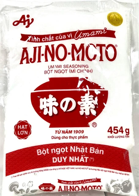 AJINOMOTO MONOSODIUM GLUTAMATE Umami Seasoning 16 oz £7.86 - PicClick UK AJINOMOTO MONOSODIUM GLUTAMATE Umami Seasoning 16 oz £7.86 - PicClick UK