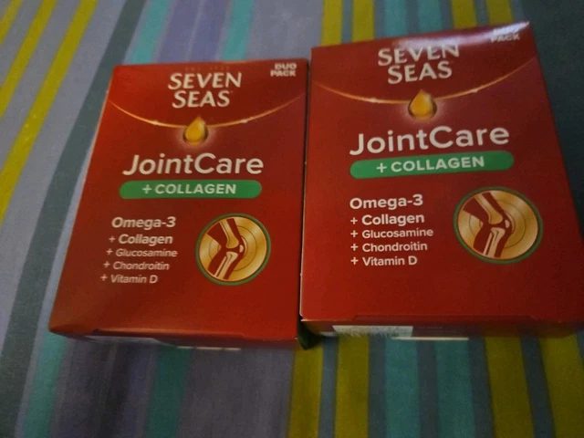 SEVEN SEAS JOINT Care+Collagen Omega 3 Pack 2x30 Duo Tablets £26.00 ...