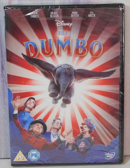 DISNEY DUMBO LIVE Action (DVD, 2019) Colin Farrell, Michael Keaton NEW ...