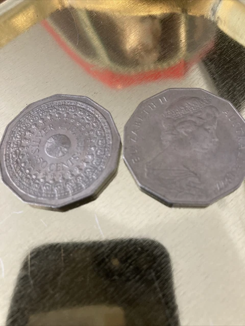 AUSTRALIAN SILVER JUBILEE 50p Coins £40.00 - PicClick UK