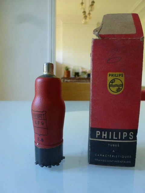 PHILIPS MINIWATT EF 9 Valve Tube Lampe Tsf De Stock Non Teste EUR 20,00 ...