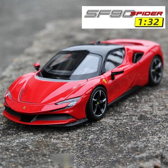 1:32 FERRARI SF90 Stradale Die-cast Metal Model Car Toy Sound Light ...