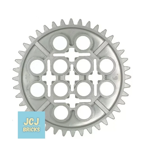 LEGO TECHNIC LARGE Gear 40 Tooth Cog x 1 Light Grey Part Pieces Set ...