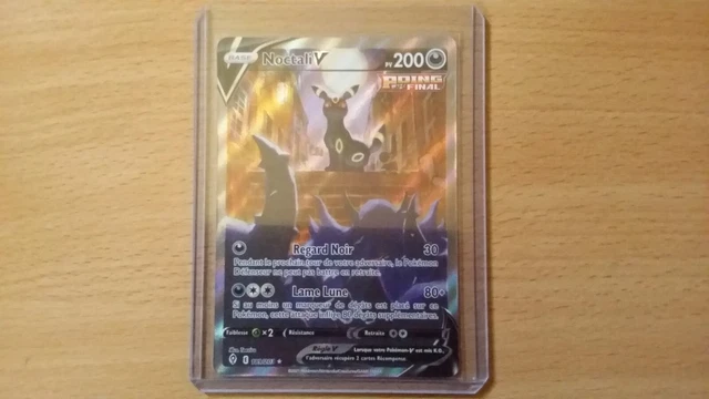 CARTE FRANCAISE POKÉMON Noctali V Alternative Evolution Céleste 189/203 ...
