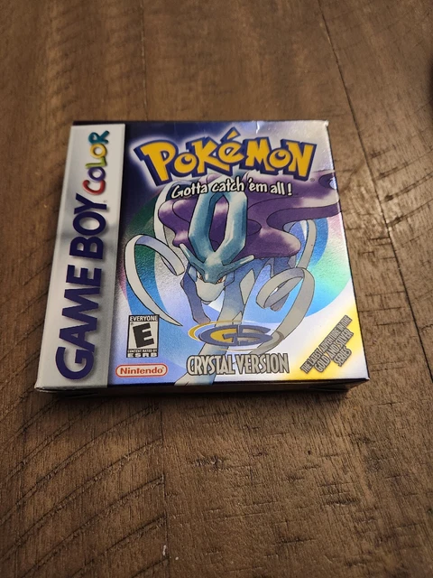 POKEMON: CRYSTAL VERSION (Nintendo Game Boy Color) CIB Almost new ...