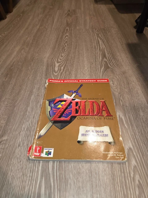 ZELDA: OCARINA OF Time N64 Prima Strategy Guide w/ Song Chart - Poor ...