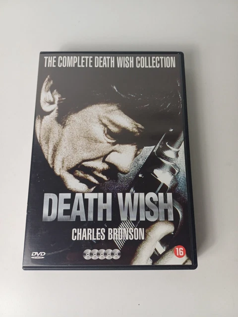 DEATH WISH COMPLETE Movie Collection 1-5 DVD Boxset CHARLES BRONSON £17 ...