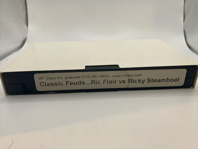 VINTAGE WRESTLING VHS RF Video Tape CLASSIC FEUDS: RIC FLAIR VS RICKY ...