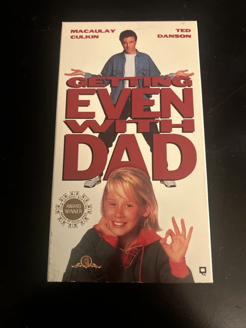 GETTING EVEN WITH Dad (VHS, 1994) - Ted Danson Macaulay Culkin EUR 0,84 ...