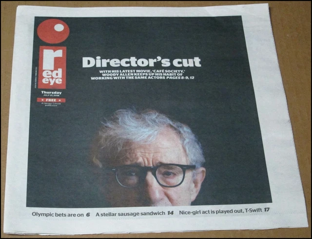 7/21/2016 RED EYE Chicago Newspaper Film Director Woody Allen Café ...