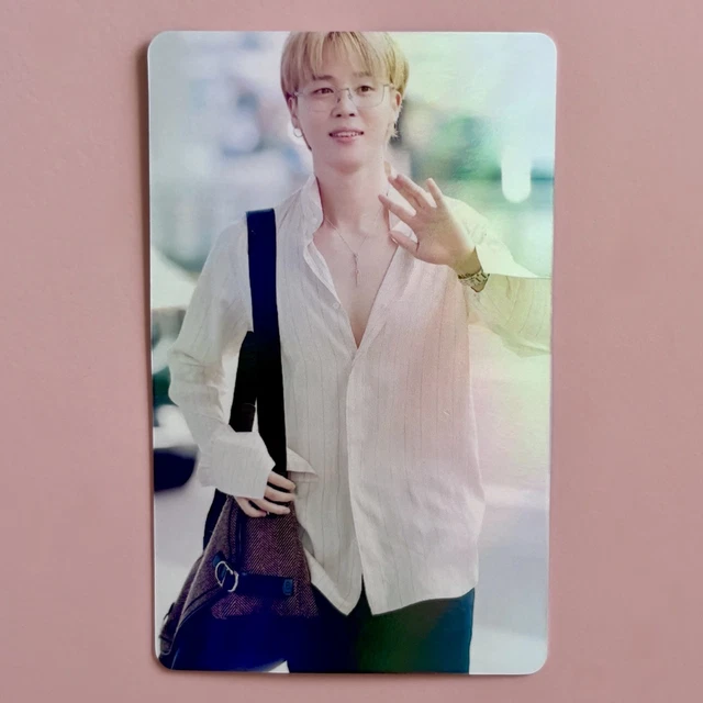 BTS JIMIN DIOR Paris fashion week 2025 laser photocard. Chim Bangtan ...