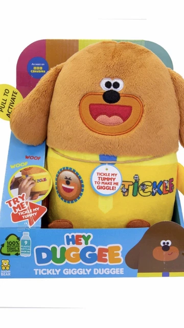 CBEEBIES HEY DUGGEE Tickly Giggly Duggee Plush Toy **BRAND NEW** £16.99 ...