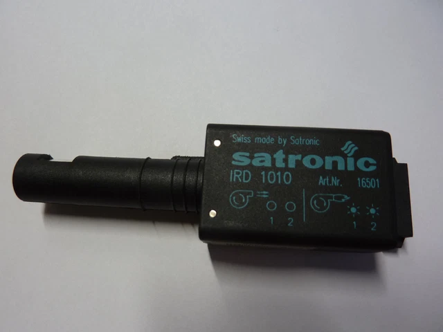 RESIDEO SATRONIC HONEYWELL IRD 1010 Flackerdetektor Blau seitlich ...