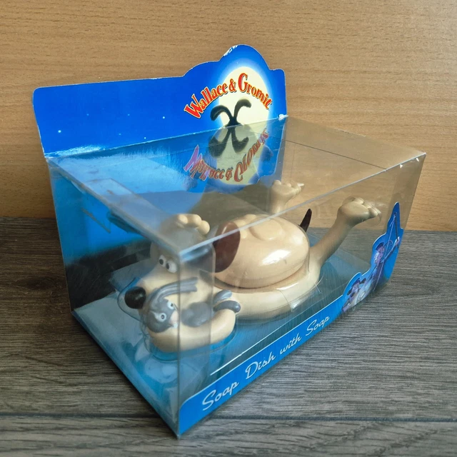 WALLACE & GROMIT Curse of the Were Rabbit Soap Dish + Soap New £14.99 ...