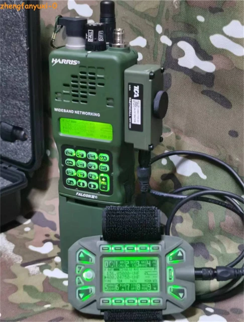 TCA PRC-152 GPS Radio Multibanda Alluminio 15W MILITARE Walkie Talkie ...