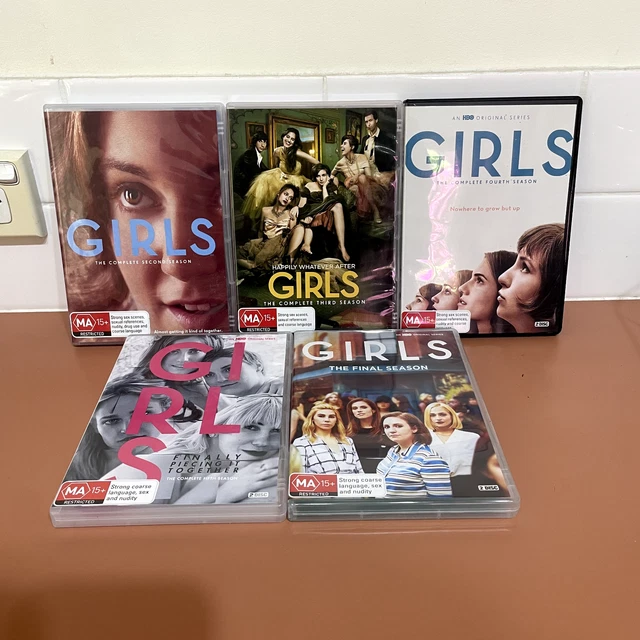 GIRLS - SERIES DVD HBO Seasons 2-6 Bundle Lena Dunham Region 4 $19.83 ...