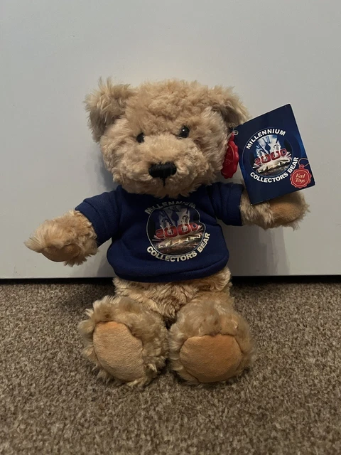 VINTAGE KEEL TOYS Simply Soft Millennium 2000 Collectors Teddy Bear With Tags £7.99 - PicClick UK