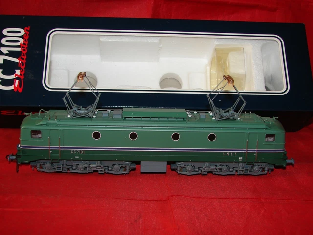 H ELECTRIC LOCOMOTIVE Cc7101 Sncf Electric Train 2718 Electrotrain New ...