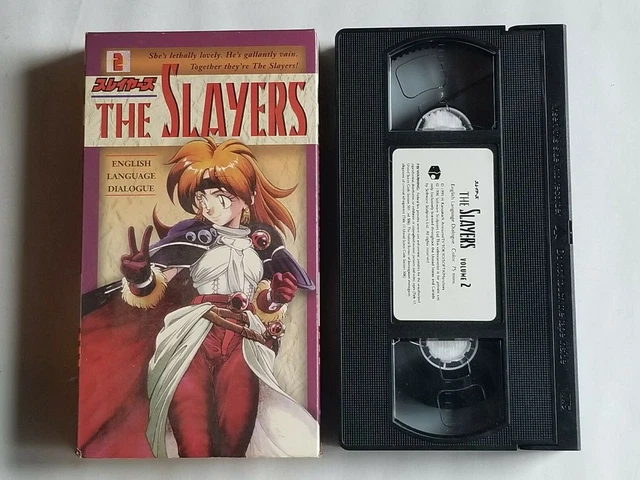 THE SLAYERS VOL. 2 Anime Vhs Tape In Original Box English Dubbed 1996 ...