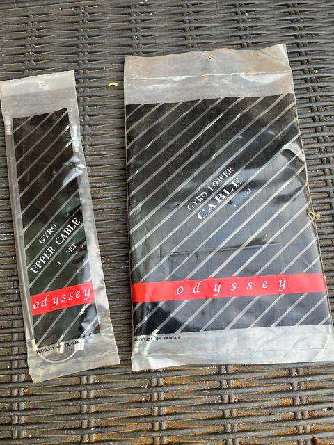 GEN1 ODYSSEY GYRO system old school bmx NOS Upper & Lower cables Rotor ...