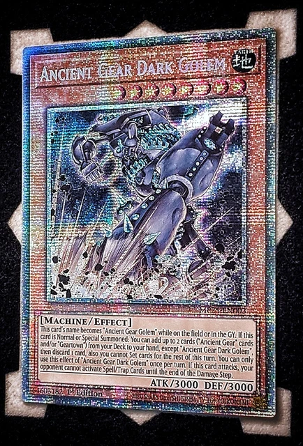 ANCIENT GEAR DARK Golem MP25-EN003 Starlight Rare 1st Edition Yugioh £2 ...