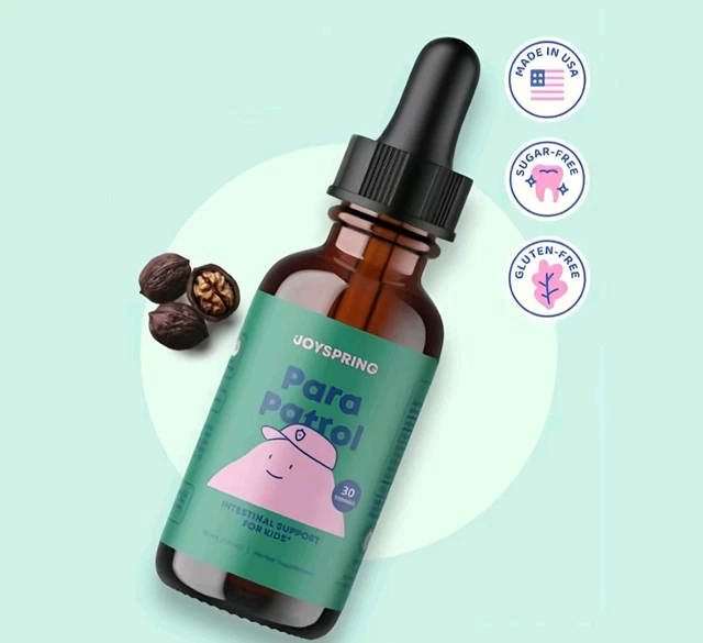 JOYSPRING PARAPATROL KIDS’ Herbal Blend – Alcohol-Free Liquid ...