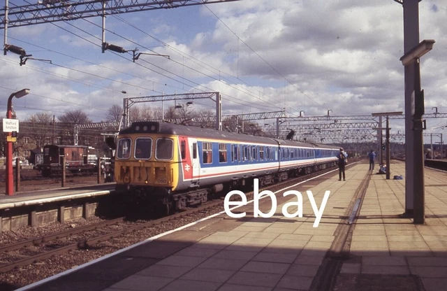 ORIGINAL 35MM RAILWAY SLIDE CLASS 310 EMU 310 050 NSE LIVERY WATFORD ...