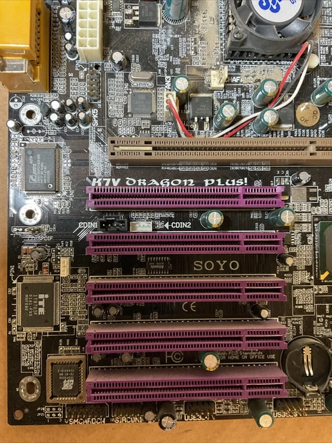 SOYO SY-K7V DRAGON Plus! Socket A462 ATX DDR AGP Motherboard $99.99 ...