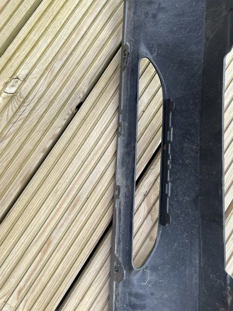 GENUINE VAUXHALL CORSA F REAR BUMPER LOWER SPOILER VALENCE DIFFUSER ...