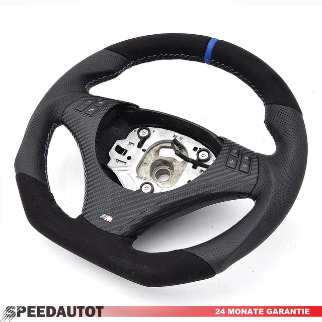 VOLANT BMW APLATI M-POWER E82 E84 E87 E88 E90 E91 E92 E93 Bl EUR 411,88 - PicClick FR