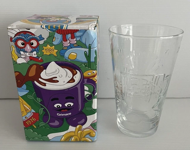 MCDONALD’S EXCLUSIVE 2024 Grimace X Nanoblock Glass Cup Collectors $22. ...