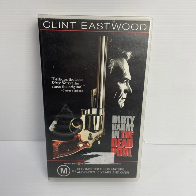 THE DEAD POOL VHS Video Tape Clint Eastwood 1994 Warner Bros $8.50 ...