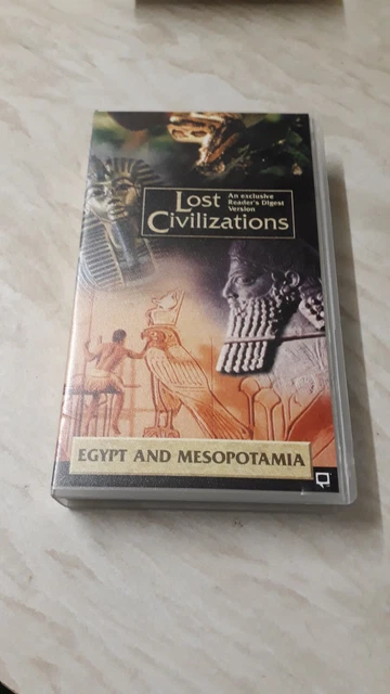 LOST CIVILIZATIONS- EGYPT And Mesopotamia (VHS Video Tape) £0.99 ...
