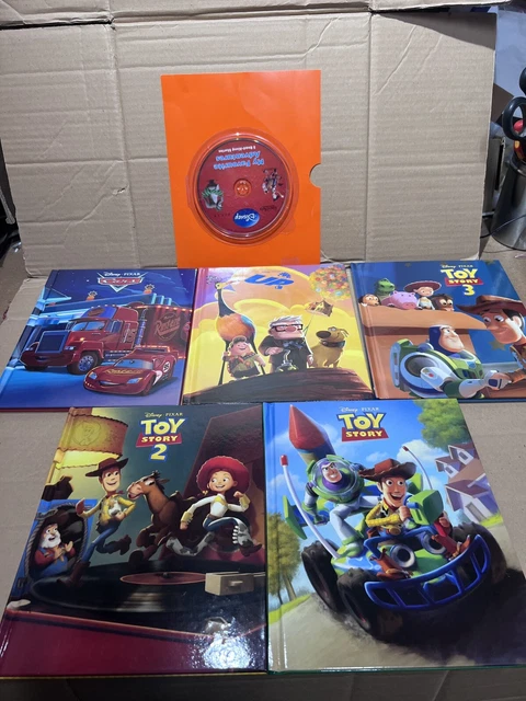 DISNEY MY FAVOURITE Adventures Books & CD Read Along Toy Story, Cars ...