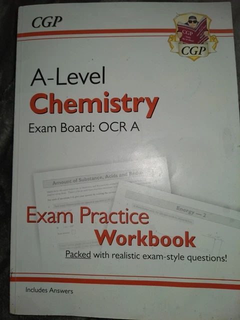 A-LEVEL CHEMISTRY: OCR A Year 1 & 2 Exam Practice Workbook - inc... by ...