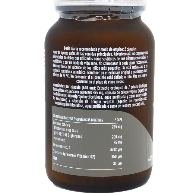 HIFAS DA TERRA Mico-Leo Lion's Mane Supplement 70 Capsules £63.10 ...
