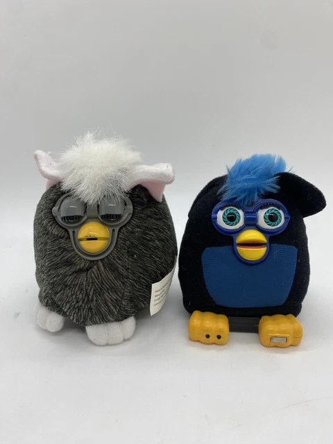 FURBY VINTAGE 2000 McDonald's Happy Meal Toys Set of 2 Plush ...