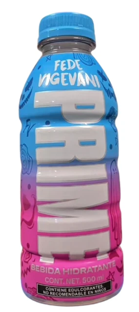 PRIME HYDRATION DRINK Logan Paul,KSI- Fede Vigevani x 1 Bottle MEXICO ...