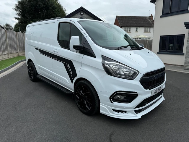 2021/71 FORD TRANSIT CUSTOM LIMITED RS EDITION 170PS SWB VAN no vat £ ...